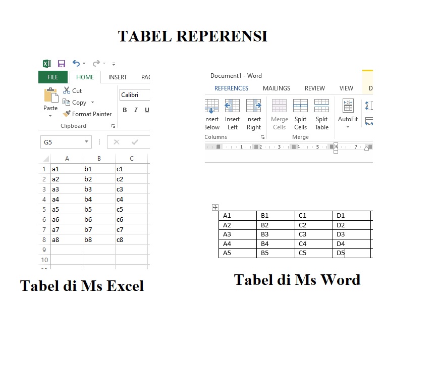 Cara Menggunakan Rumus Ms Excel di Ms Word - Neicy Techno