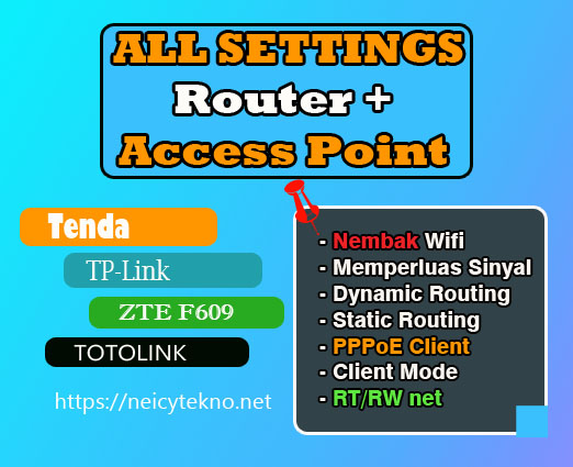 50+ Tutorial Setting Access Point [Lengkap] - Neicy Techno