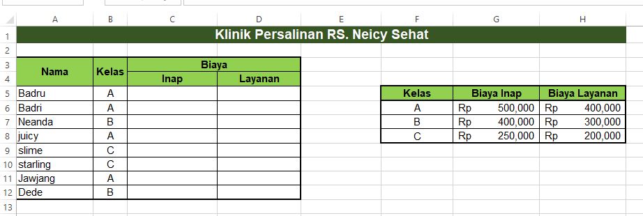 Cara Mengambil Data dari Tabel Lain Dengan Kriteria Tertentu di Excel ...