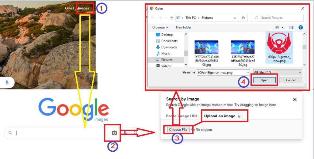 Cara Googling Menggunakan Gambar atau Foto di HP dan PC - Neicy Techno