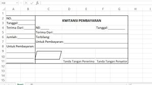 Cara Membuat Kwitansi Terbilang Otomatis di Excel - Neicy Techno