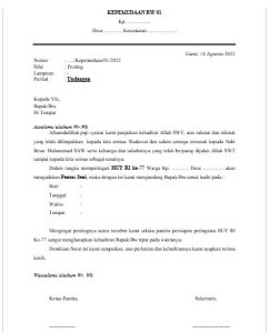 Contoh Surat Undangan Pentas Seni HUT RI (Download File doc/docx/word ...