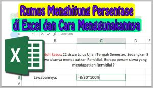 Rumus Menghitung Persentase di Excel dan Cara Menggunakannya - NeicyTekno