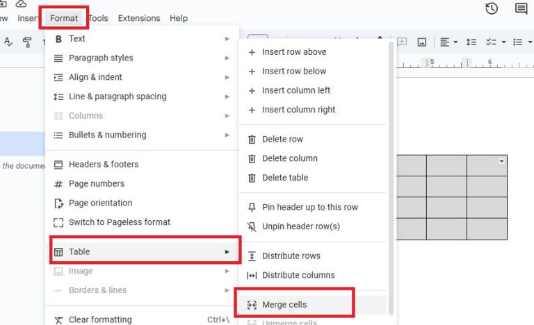 Cara Menghapus Garis Tengah Tabel di Google Docs - NeicyTekno