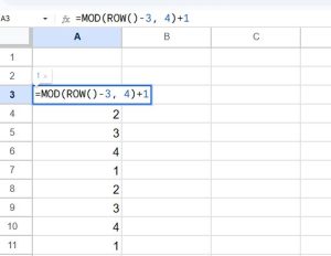 Cara Membuat Nomor Urut Berulang di Spreadsheet - Neicy Tekno